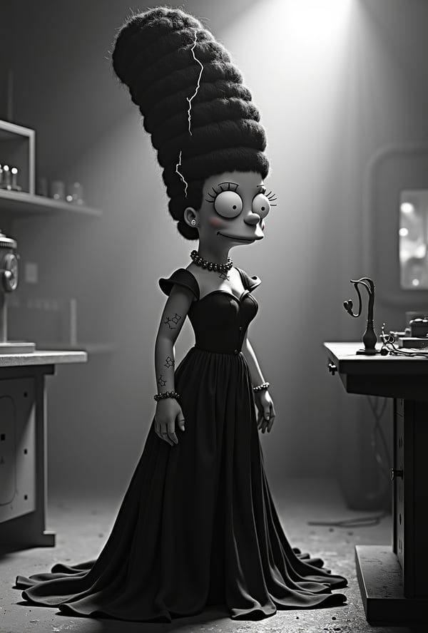 Bride of Simpson | image created by TT210 | Tensor.Art