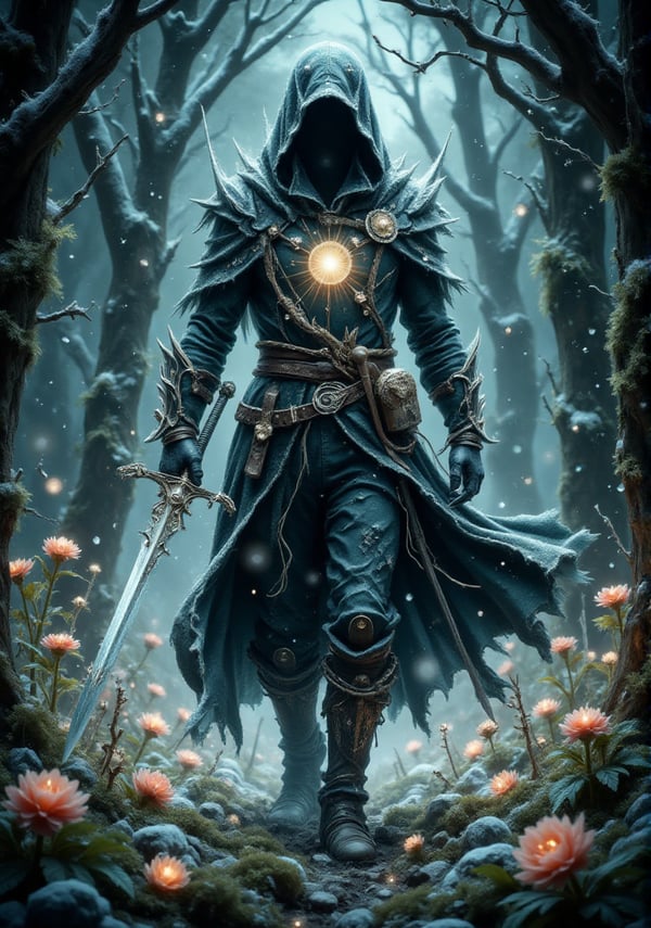 Black Cloack man as the silent | image created by Aquarius Ai | Tensor.Art