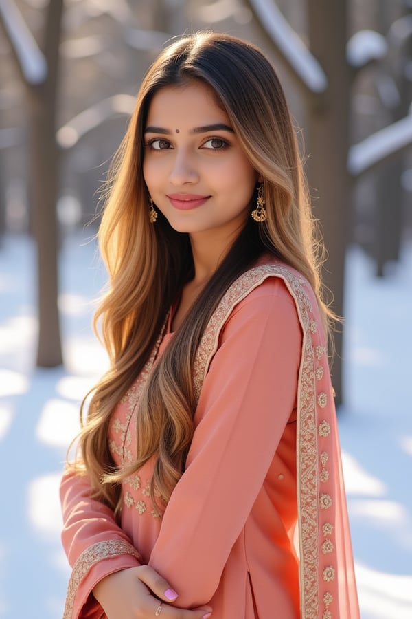 A lovely, cute, and young Indi | image created by user ...