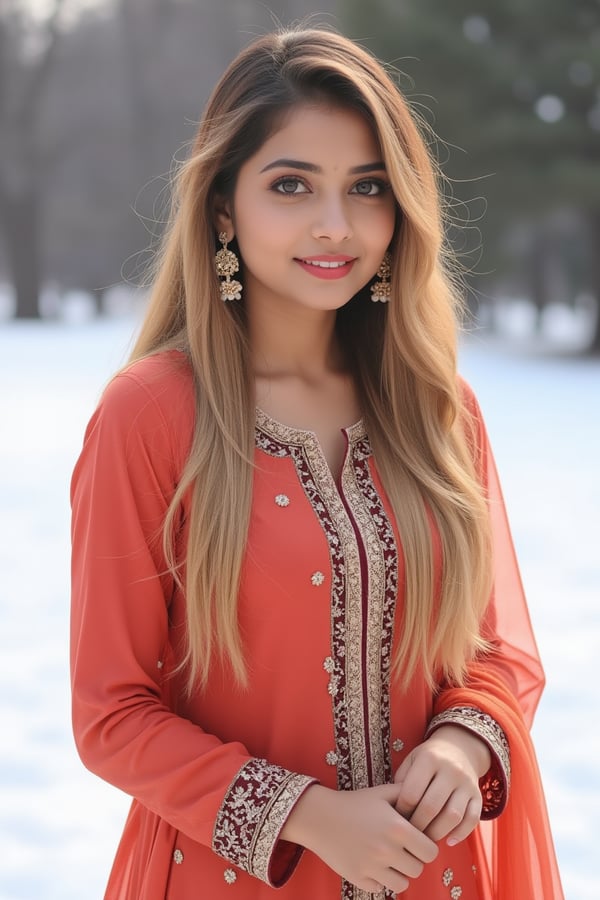 A lovely, cute, and young Indi | image created by user ...
