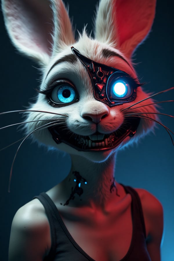 A close-up shot of a female ra | image created by Orked Orked | Tensor.Art