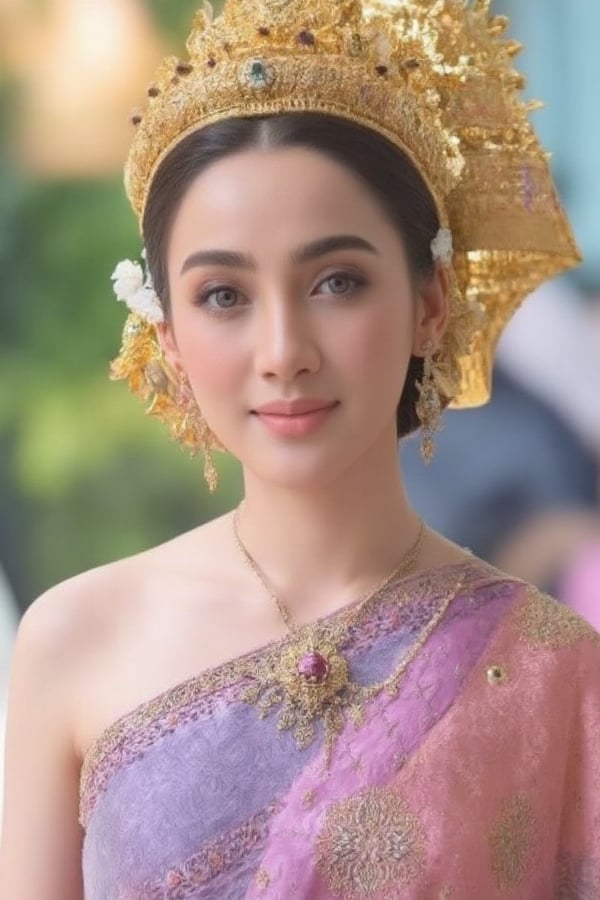 Portrait of a beautiful Thai w | image created by MAWIN Ai.TH | Tensor.Art