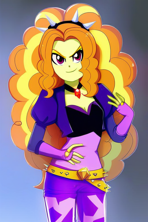 eqg Adagio Dazzle cosplay as G | image created by user ...