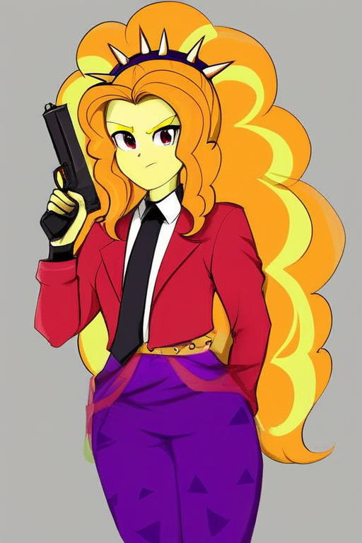 eqg Adagio Dazzle cosplay as r | image created by user ...
