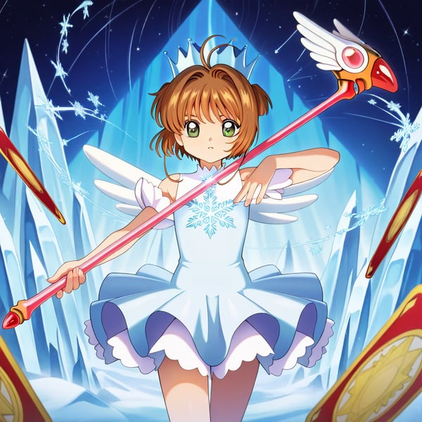 1girl, Kinomoto_Sakura, brown | image created by takomaki | Tensor.Art