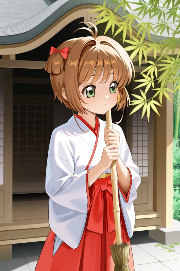 1girl, Kinomoto_Sakura, brown | image created by takomaki | Tensor.Art