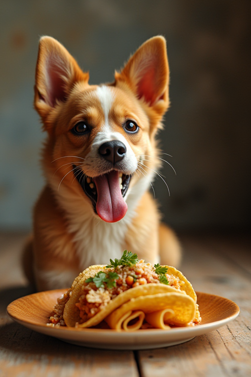 perro comiendo tacos - Free AI Image | Tensor.Art | Tensor.Art