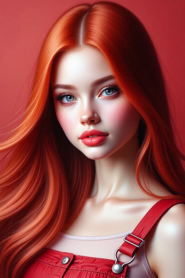 Hyper-realistic digital portra | image created by Ann Rin | Tensor.Art