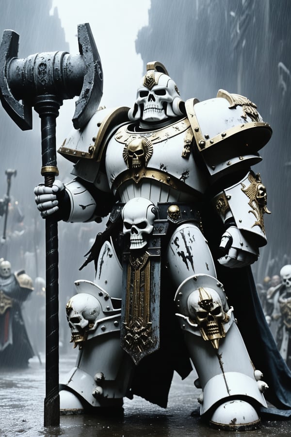 Warhammer 40k Chaplin oc | image created by user_778227213651829182 ...