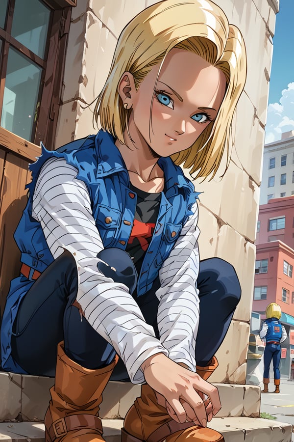 Dragon Ball Z/ANDROID 18 | image created by Carlos Matsu (BRAZIL/SP ...
