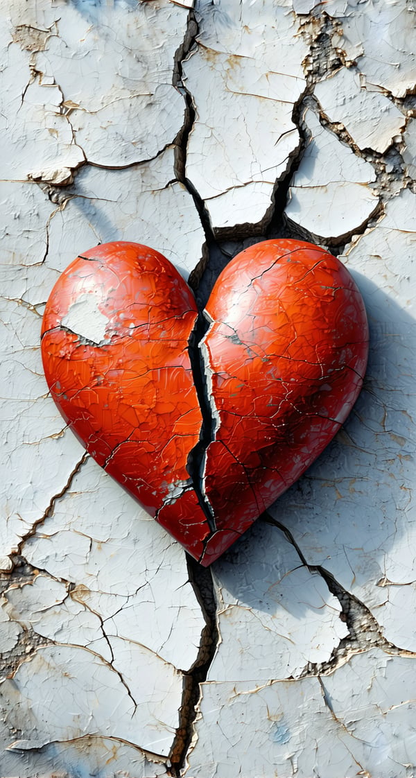 Fresco painting, cracked broke | image created by Karla | Tensor.Art