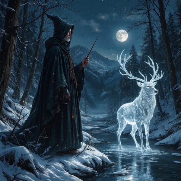 A wizard from the world of Har | image created by Link | Tensor.Art