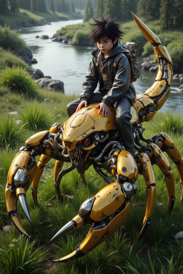 Crab boy | image created by TokangMaki | Tensor.Art