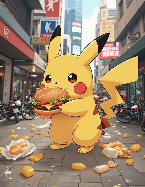 pikachu | image created by pp_trusii | Tensor.Art
