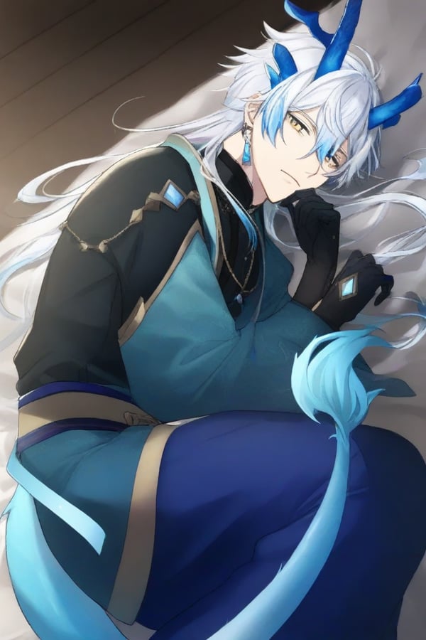 boy, male, man, dragon | image created by iswildhere | Tensor.Art