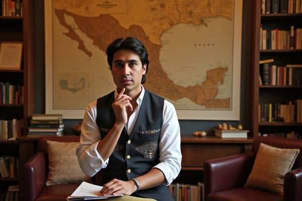 A Mexican historian and scient | image created by user ...