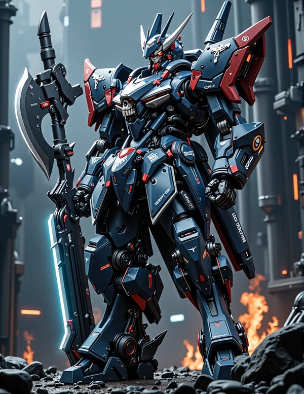 Mecha | image created by Hiro | Tensor.Art