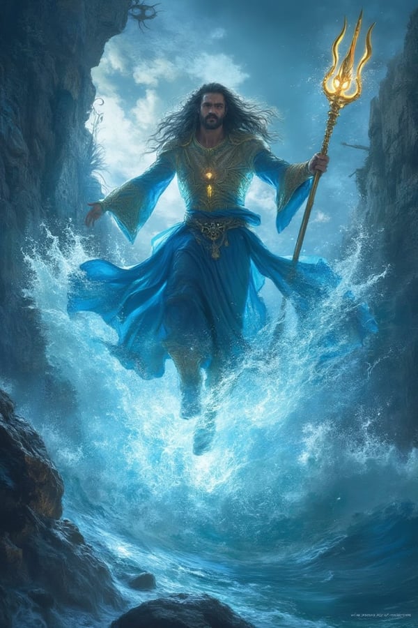 The male Airbender, a jewish m | image created by Mae | Tensor.Art