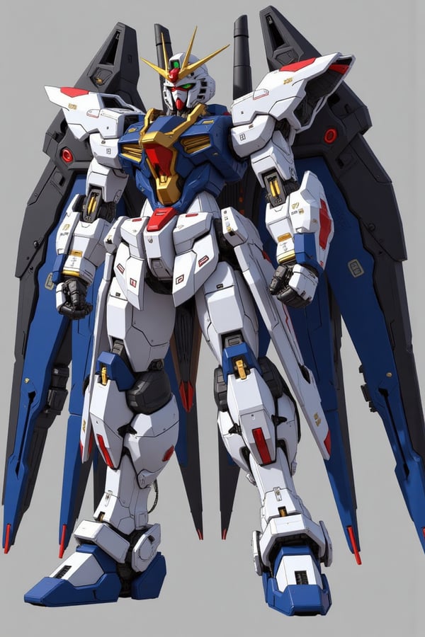 Gundam Freedom | image created by мαєℓѕтяσм | Tensor.Art