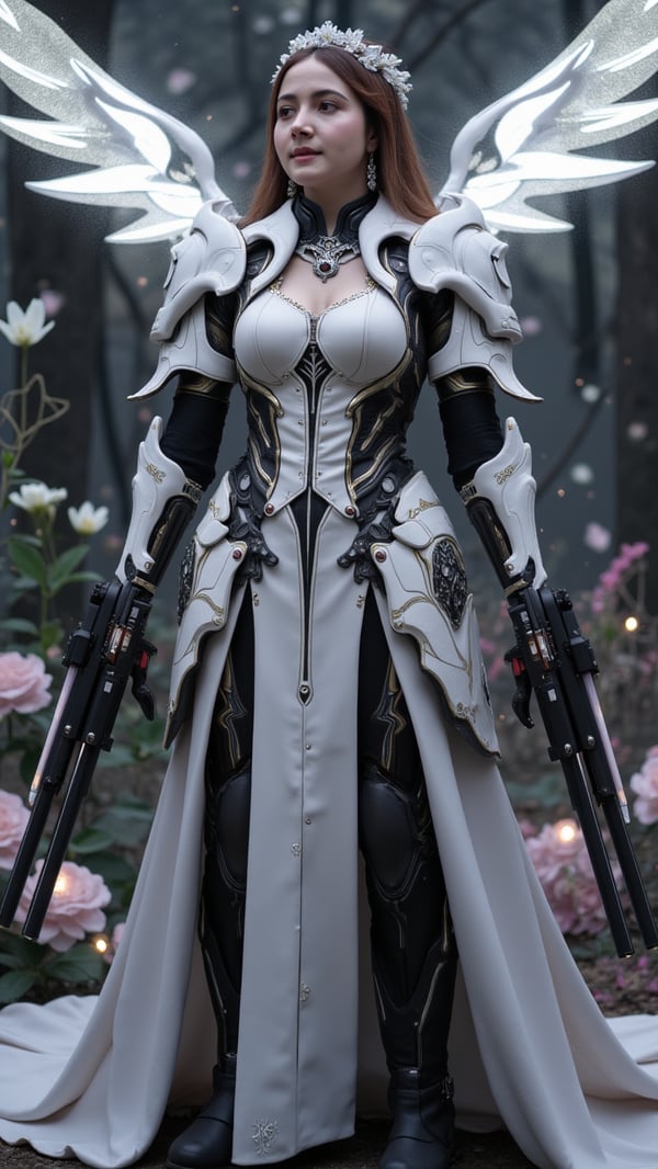 Cyborg Angel | image created by Zera | Tensor.Art