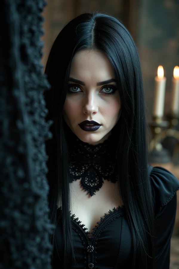Gothic Portrait | image created by Silmas | Tensor.Art