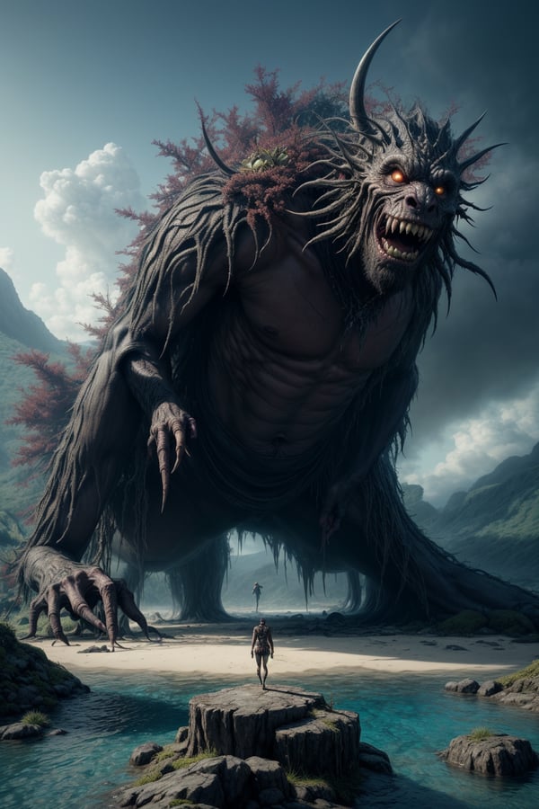 monster loosing in paradi - Free AI Image | Tensor.Art | Tensor.Art
