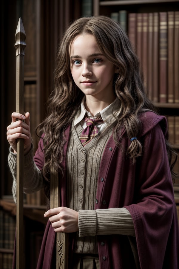 Hermione Granger at Hogwa - Free AI Image | Tensor.Art | Tensor.Art