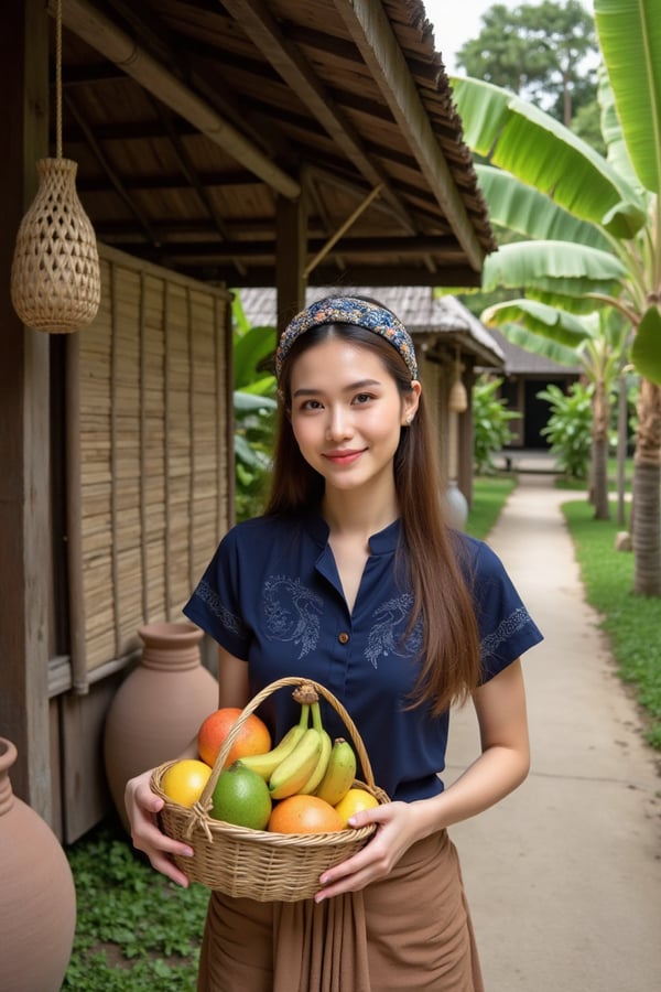 A beautiful Thai model with lo | image created by tum2you | Tensor.Art