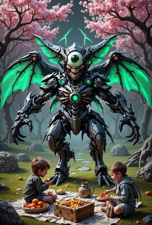 PICNIC MONSTER - Free AI Art by The Zero | Tensor.Art | Tensor.Art