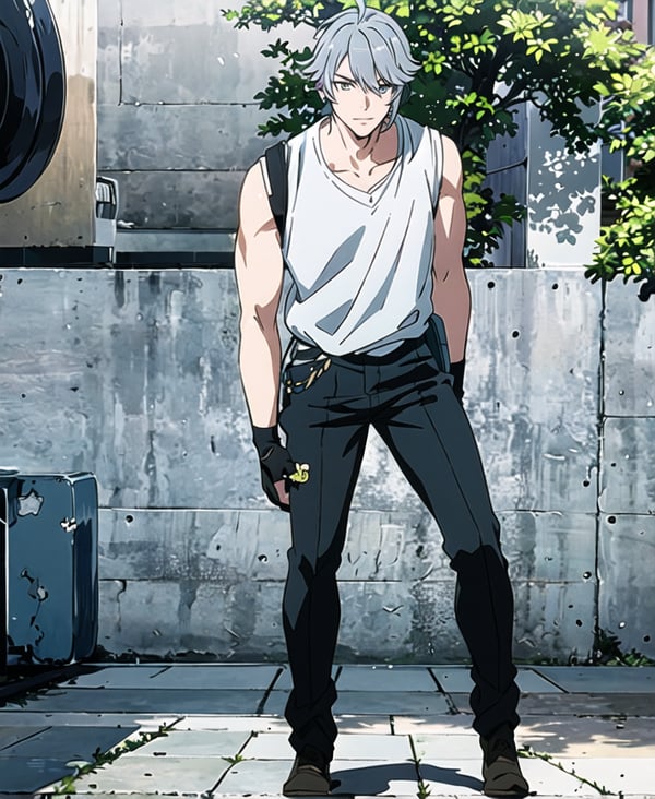Alhaitham in anime common styl | image created by polehuitailang ...