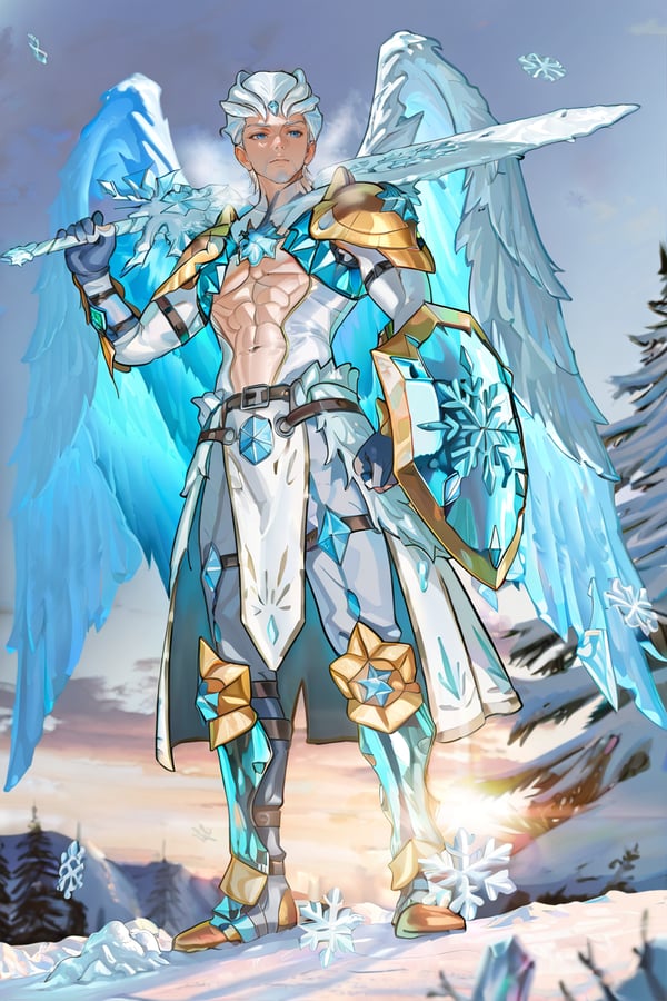 Snow Guardian | image created by 天蛇 | Tensor.Art