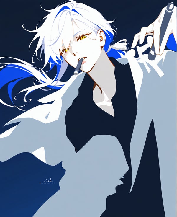 Chiaroscuro Anime Style, High- | image created by Misaki | Tensor.Art