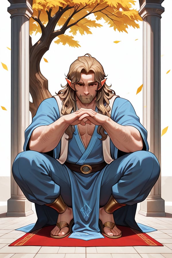 Male ancient god, Front stand, | image created by RODDY EL CID 02 ...