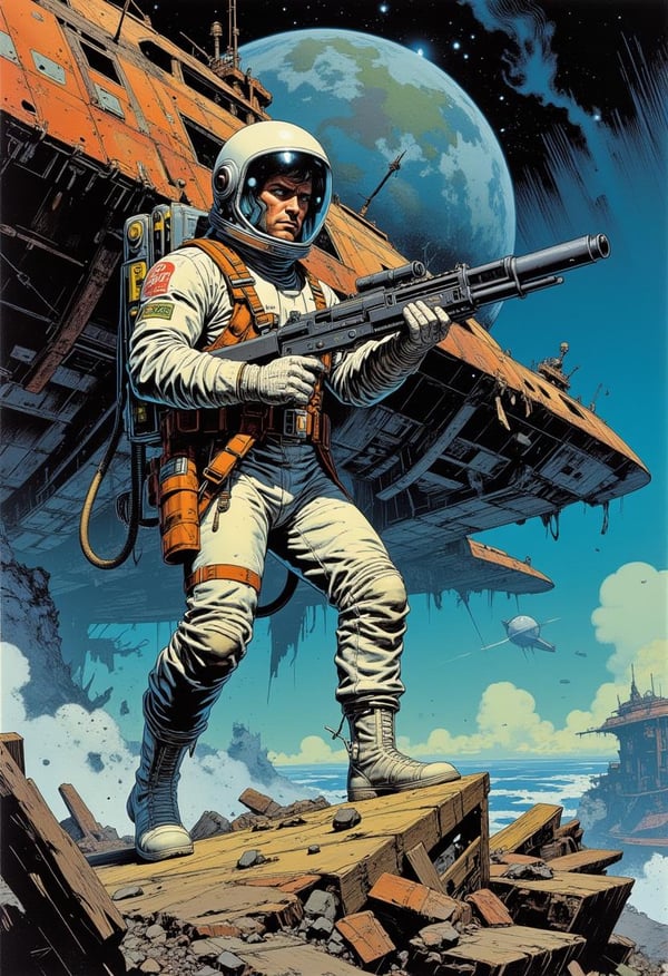 Comic book | Vintage - Variant 2 | Tensor.Art | Tensor.Art