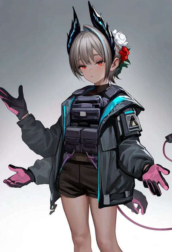 Character：Raidian 明日方舟 Arknights【Noob V-pred 0.5】 - v1.0 | Stable ...