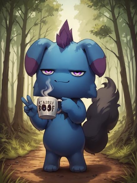 Pokemon & Palworld - Depresso - Free AI Model | Tensor.Art | Tensor.Art