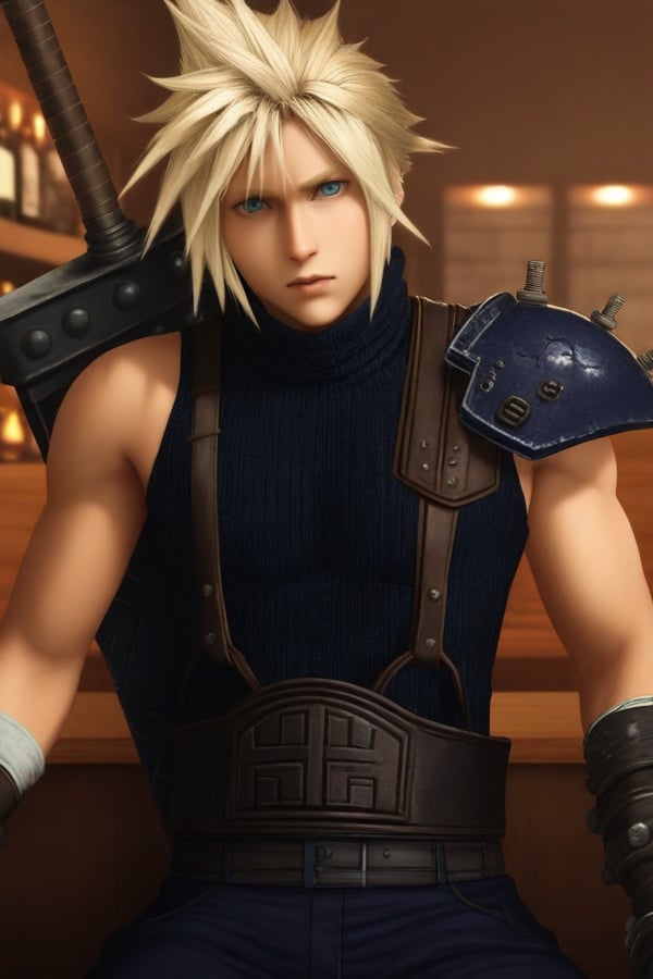 Cloud Strife-Final Fantasy VII - ilxl-V1.0 | image created by Shjnct ...