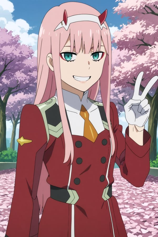 Zero Two ゼロツー (Darling in the Franxx) | Tensor.Art | Tensor.Art