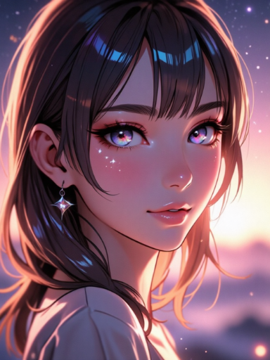 Luminism Kyoto Anime Portrait | Tensor.Art | Tensor.Art