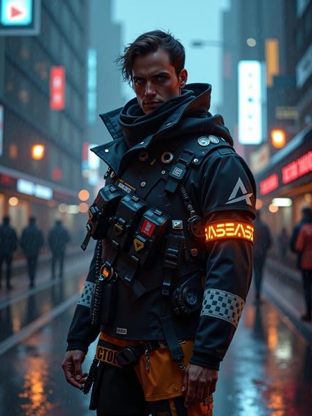 maDcaDDie | Cyberpunk Chic Outfit Collection - Tech Wear 01 | image ...