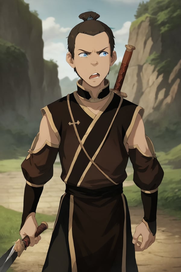 Sokka - Avatar the last airbender - Ver.1 | image created by Rexartt ...