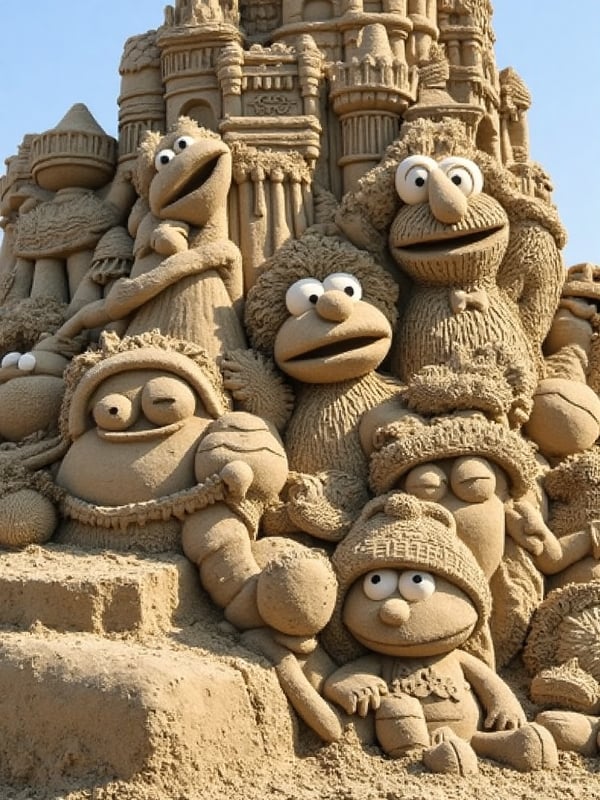 Sand Sculpture - 1 | FLUX - LORA | Tensor.Art