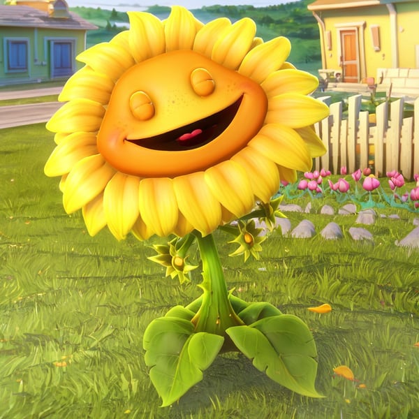 Sunflower - PVZ GW / Plants vs. Zombies... | Tensor.Art | Tensor.Art
