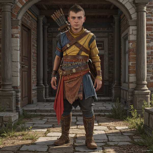 God of War Ragnarok - Atreus [With training diary] - SingleImage-Rank4 ...
