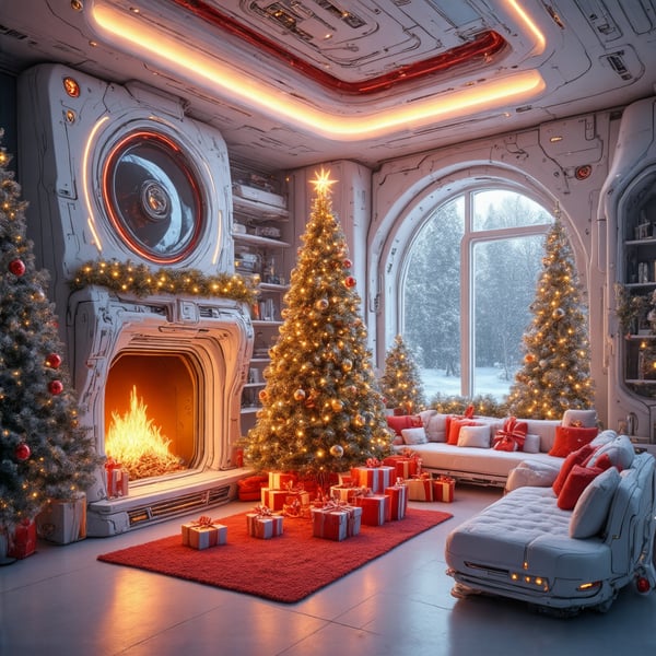Future Christmas House- ABM - SD 3.5 Large - fp8 | Stable Diffusion ...