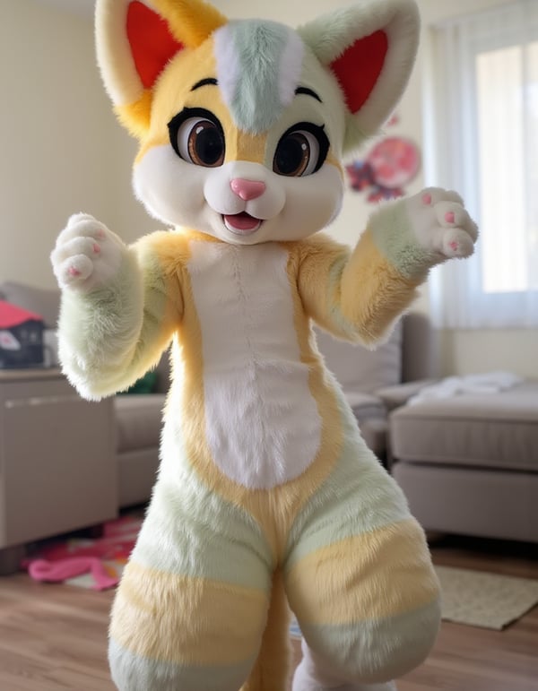 Fursuit - Fully suited furry persona - v1 | FLUX - LoRA | Tensor.Art
