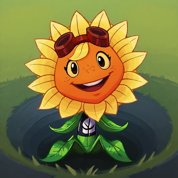 Solar Flare - Plants vs. Zombies / PVZ Heroes (Pon - V1.0 | image ...