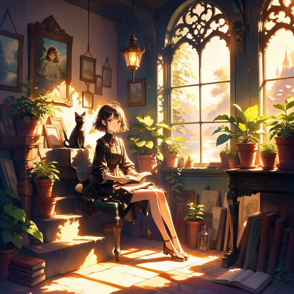 Beautiful Illustration (Face detailer+Upscale+FreeU) | ComfyUI Workflow ...