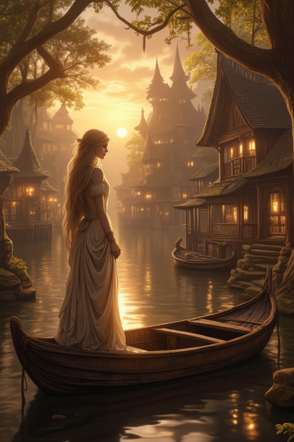 Elf World in Anna Stokes Style | Tensor.Art | Tensor.Art