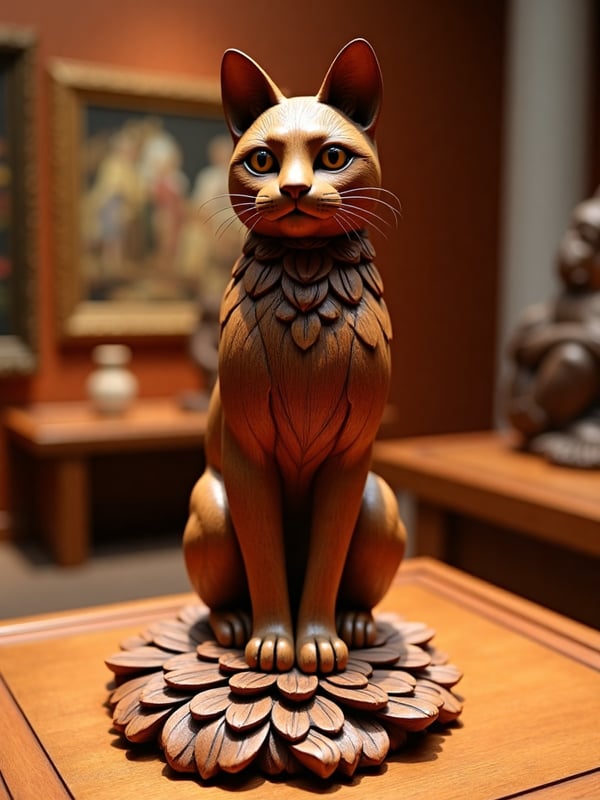 [FLUX]SD3_Cat Sculpture - 2024-11-03 14:41:07 | FLUX - LORA | Tensor.Art